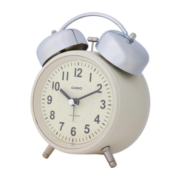 カジュアル・ベージュ  TQ-720J-7BJF・・Color:ベージュ・機能:電波受信機能 (自動受信/手動受信)、電波受信ONOFF機能、ベル音アラーム、スヌーズ機能、ライト (残照機能付き)、秒針停止機能 (アラーム設定時) 、ステッ...