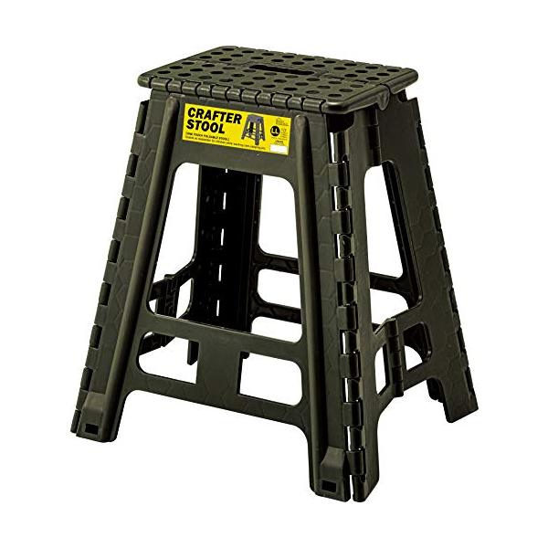 折りたたみ・グリーン LL LFS-413GR・・Color:グリーン・サイズ:幅40.5×奥行34×高さ45cm・重量：2kg・素材：ポリプロピレン・生産国：中国