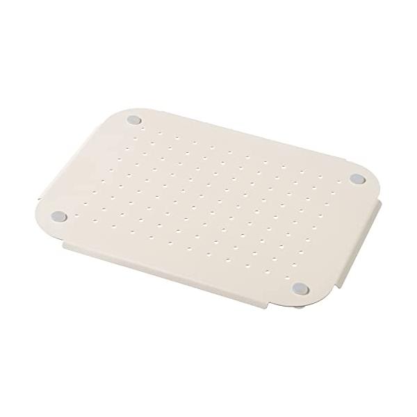 ホワイト/-/RG-0497・PatternName:シンクマット・パッケージ個数:1・商品サイズ:約 幅32×奥行25×高さ2.1cm、重量:約580g・耐荷重:約5kg・本体:ステンレス鋼(粉体塗装)、ゴム足:シリコーンゴム・生産国:中国