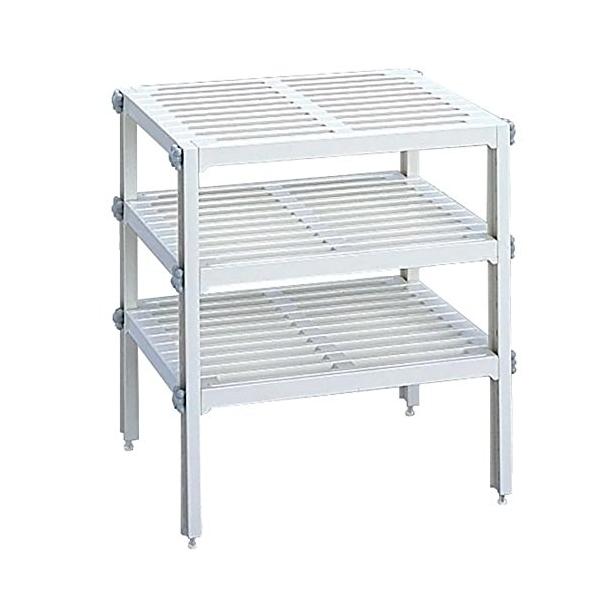 5.コンロ下ラック:3段ラック・1.ホワイト 幅37cm/奥行30cm/高さ40cm PS-485・製品サイズ / 幅37×奥行30×高さ40cm・耐荷重 / 6kg(1段あたり2kg)・材質 / フレーム：ABS樹脂、棚板・メネジ：ポリプ...