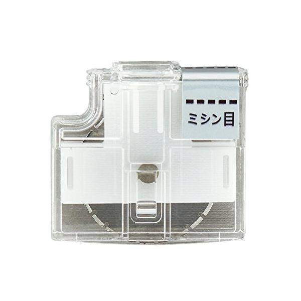 ミシン目・クリア  PK-800H2 / 26-475・・Style:ミシン目PatternName:単品・Wゲージ搭載の裁断機『ハンブンコ』専用替刃(PK-811/PK-813共用)・別売品の替刃 【ミシン目】 / 本体には付属されており...