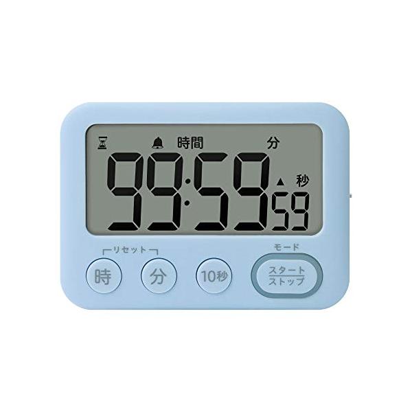 ・ライトブルー  LV-3288-LB・・Color:ライトブルー・時間を意識してやる気・集中力を高められるタイマー式学習法トキ・サポ・100分を超える長時間の試験対策に、100時間まで計れるタイマー。・音のON/OFF設定が可能。タイムア...