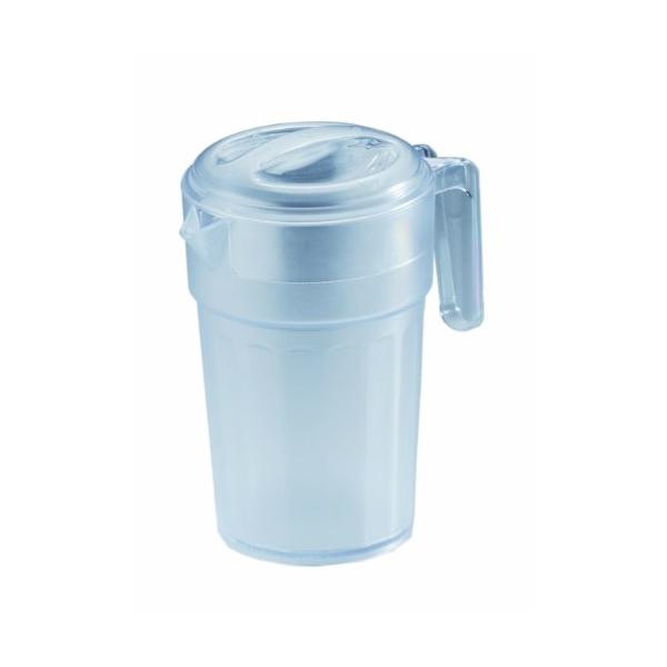 ・ブルー  P34CW・サイズ:175×直径115×高さ190mm (本体3ヶスタッキング時 高さ265mm)・本体重量:240g・素材・材質:本体・蓋/ポリカーボネイト・生産国:中国・耐熱温度:99℃