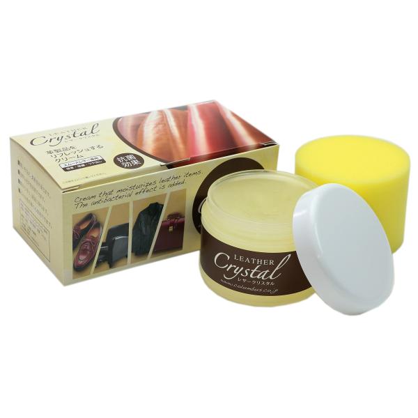 レザークリーム無色/100g/16100000・パッケージ個数:1・抗菌剤を新たに配合し、さらにグレードアップ・ホホバオイルをベースに化粧品グレードのラノリン、ミネラルオイル配合。・有機溶剤、シリコーン不使用。・抗菌剤配合で、菌の増殖を抑制...