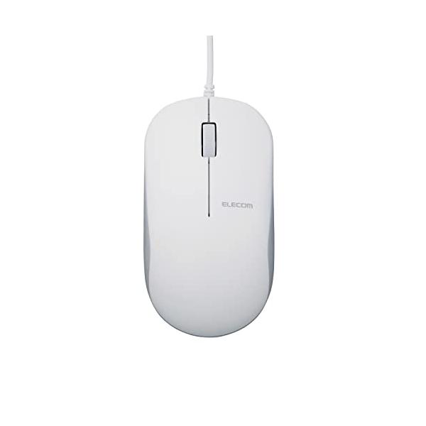 ホワイト/-/M-K7URWH/RS・パッケージ個数:1・マウスの基本性能をしっかりと持ったスタンダードサイズの有線3ボタン赤色LEDマウスです。・左右ボタンには、耐久性能において信頼性が高く、クリック感にも定評のあるOMRON社製の100...