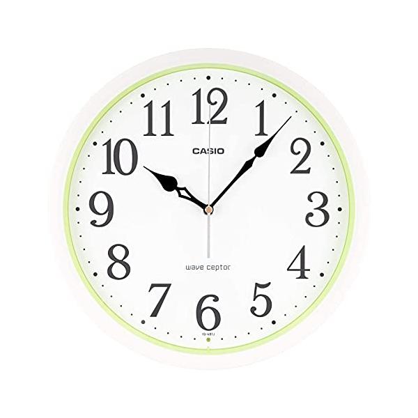 モダン・ホワイト 305×305×49mm IQ-481J-7JF・・Color:ホワイト・機能:電波受信機能 (自動受信/手動受信)、電波受信ONOFF機能、電波受信ランプ、秒針停止機能 (明暗判定センサーによる)、ステップ秒針・推奨電池...
