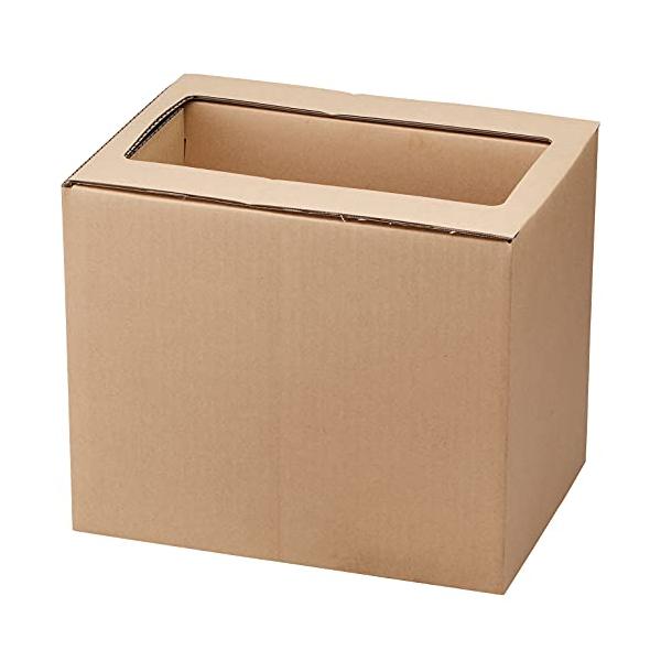 ナチュラル/(梱包時)25×11×高さ29cm、(組立時)25×29.5×高さ36cm/ABO-30・パッケージ個数:1・災害時・緊急時に簡単に組み立て可能な段ボールトイレ（段ボールのみ、処理袋・凝固剤なし）。・[サイズ](梱包時)約25×...