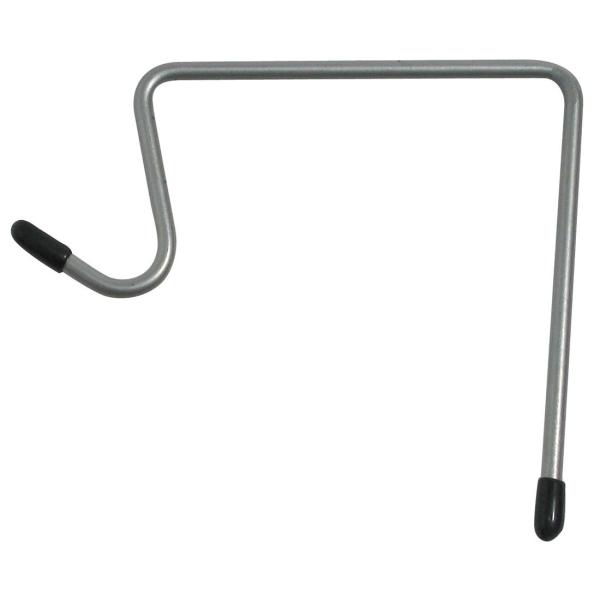 ブロック用フックSsilver/-/NPMH-B02S・パッケージ個数:1・壁掛け鉢を手軽に飾れるスチール製フック。外幅約10cmのブロックや、溝幅9~10cmのリブブロックに取り付けられます。ブロックにハンギングプランターを引っかけるのに...