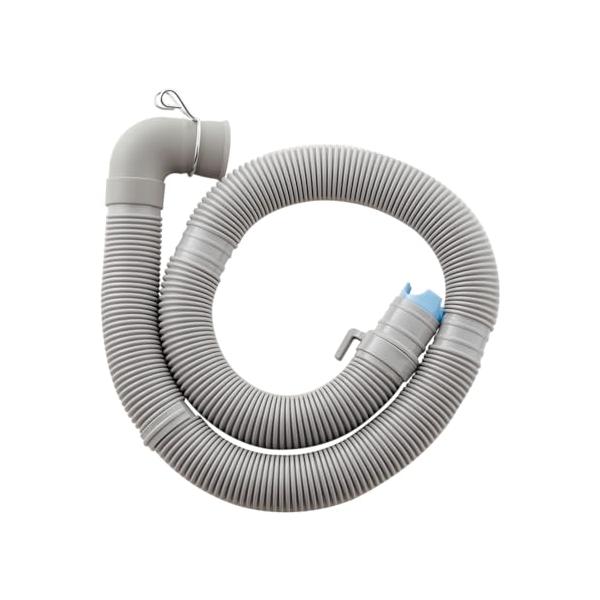 ライトグレー/-/436-153・ホース長さ:930mm・ホース内径:30mm・使用温度:1〜50℃・ホース:EVAC・PP・バンド:ステンレス