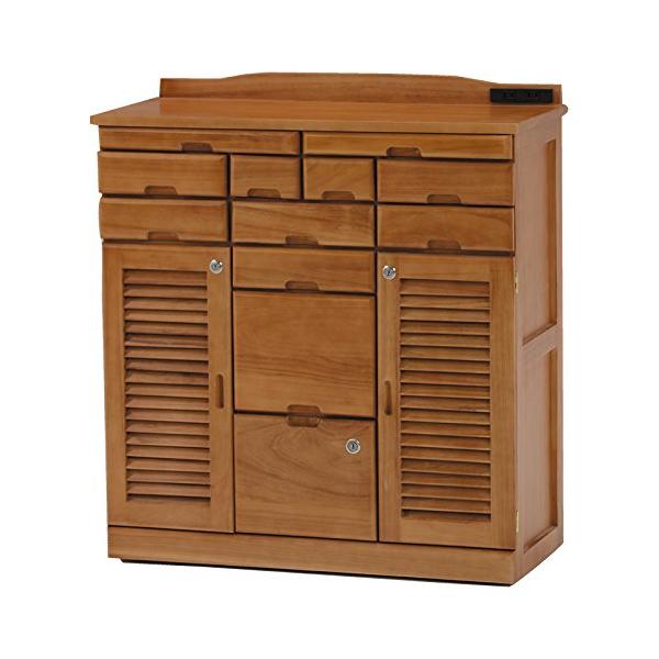 ・  MFX-8208LBR・サイズ:(約)幅76×奥行32×高さ83cm・本体重量:13.3kg・主材:桐材・引出内寸1:(約)幅33×奥行26×深さ3cm 引出内寸2:(約)幅9×奥行26×深さ5cm 引出内寸3:(約)幅22×奥行26...