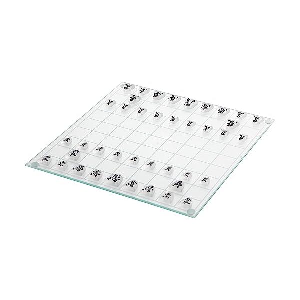クリア/小型/15498・パッケージ個数:1・サイズ:幅30×奥行30×高さ4cm・本体重量:1kg・素材・材質:ガラス・原産国:中国・内容物:盤1枚、駒:40枚