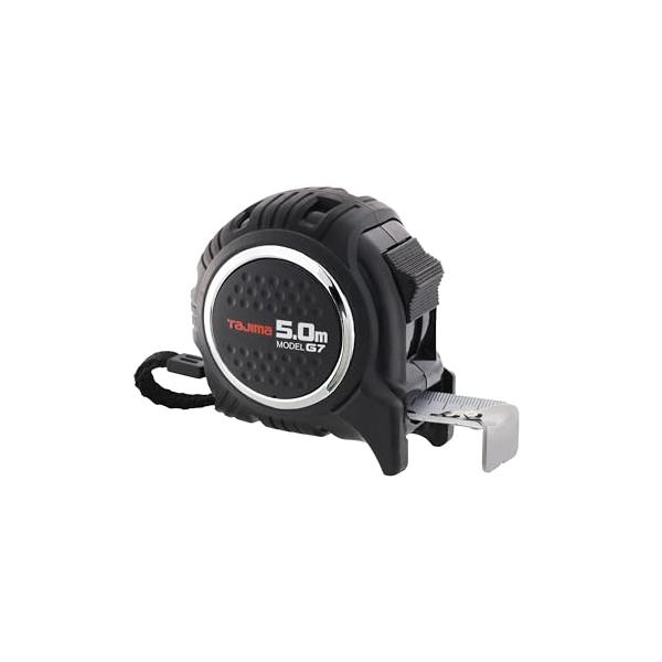 幅25mm黒/長さ5 m/G7L2550・Color:黒Size:長さ5 mStyle:幅25mmPatternName:落下防止ホルダー無し・パッケージ個数:1・ABSボディをスリットを刻んだアーマードケースでカバー。万一の落下などの衝撃...