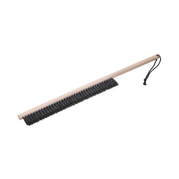 ・ベージュ  08-0400・サイズ:長辺60×短辺1.8×高さ4.8cm・本体重量:150g・素材・材質:毛/豚毛、持ち手/天然木・原産国:日本