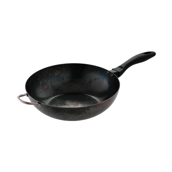 深型 28cm・日本製スイト こだわり職人 深型 28cm 66103・・Style:深型 28cm・サイズ:約幅28.0×奥行51.0×高さ10.0cm・本体重量:約1230g・素材・材質:本体/鉄製、取っ手/アルミ・フェノール樹脂・原産...