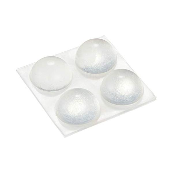 8個入透明/19mm×8.7mm/KKU-190・パッケージ個数:1・サイズ：19mm×8.7mm 丸・入り数：8・粘着テープ付・戸当たり、防振・防音・スベリ止めに