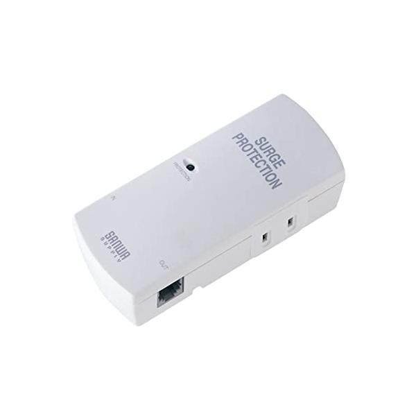 グレー/-/TAP-SP310TEL・パッケージ個数:1・落雷により電源線や電話回線に侵入する誘導雷サージから、パソコンや通信端末機器が破壊するのを防止する防護機器です。・コンセントにパソコン、通信端末機器の電源を差し込み、モジュラーコード...
