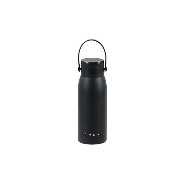 600mlブラック/600 ml/HC-48・Style:600ml・パッケージ個数:1・製品サイズ:(約)外径8×高さ22cm(ハンドル含まず)・製品重量:(約)0.35kg・品名:ステンレス製携帯用まほうびん(保冷専用)、実容量:0.6...
