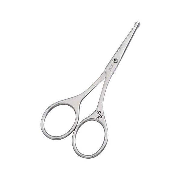 セーフティハサミクリア/-/-・パッケージ個数:1・商品サイズ (幅×奥行×高さ) :5.1cm×14.7cm×1.1cm・原産国:日本・内容量:1個・柔らかい鼻腔内部を傷つけないよう、 刃先端を丸くした鼻毛カットに適した ハサミです