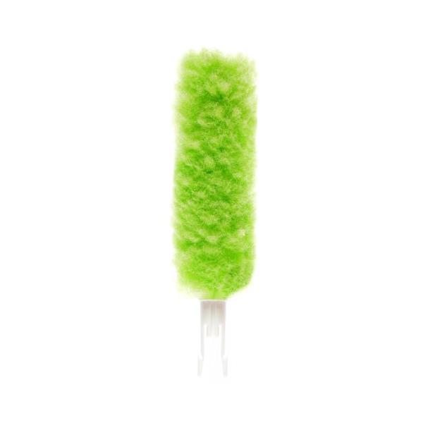 ・グリーン  17644・・Color:グリーン・サイズ:幅5×奥行20cm・本体重量:30g・材質:ポリエステル、ステンレス、ポリプロピレン・原産国:日本・取替え式あみ戸びっクリーン ロングタイプの交換用ブラシです。