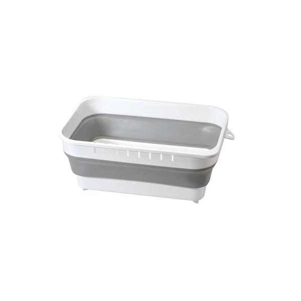 角型洗桶ホワイト/製品サイズ:(約)幅26×奥行35.5×高さ12.5cm/HC-487・Color:ホワイトStyle:角型洗桶・パッケージ個数:1・製品サイズ:(約)幅26×奥行35.5×高さ12.5cm、耐荷重:(約)4kg・製品重量...