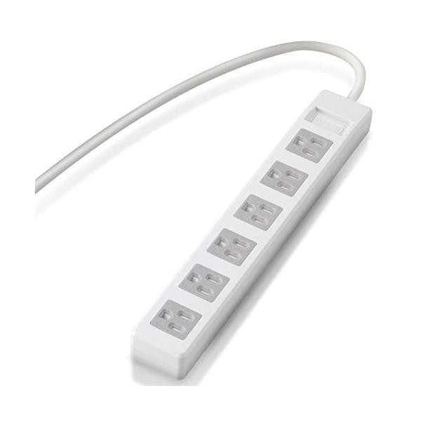 6個口6個口:マグネット/ほこりシャッター/単品/T-T1D-3625WH・Color:6個口:マグネット/ほこりシャッターSize:単品・パッケージ個数:1・冷蔵庫や洗濯機、電子レンジなど3ピンプラグを装備した家電をアダプタなしで接続でき...