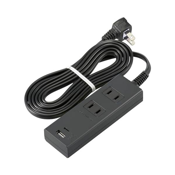 ブラック/2m/HS-TU22PD23-K・パッケージ個数:1・【 特 長 】　USB Type-CはPD（Power Delivery）対応、最大18Wで急速充電　USB差込口はType-C×1、Type-A×1　TypeA+TypeC両...