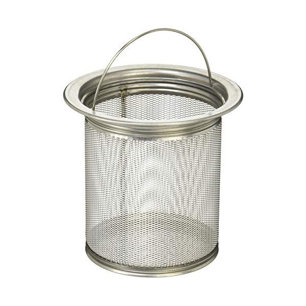 ステンレスシルバー/高さ130x底面直径105/H650AF・Style:ステンレスSize:高さ130x底面直径105・パッケージ個数:1・【キッチン排水口ゴミ受】キッチンのシンクに設置し、野菜くずなどの生ごみをキャッチできる排水カゴです...