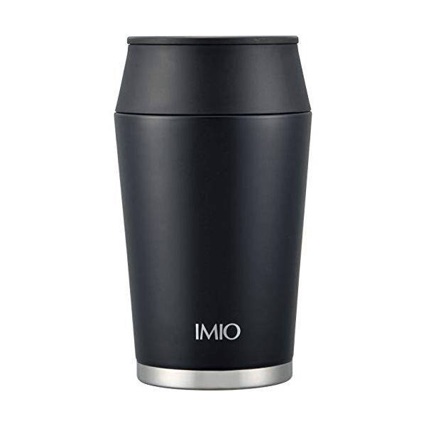 ブラック/240ml/IM-0017・Color:ブラック・パッケージ個数:1・サイズ:約8.1×8.1×14.1cm・本体:ステンレス鋼、栓・飲み口:ポリプロピレン、パッキン:シリコーンゴム・保温効力:50度(6時間)・保冷効力:12度以...