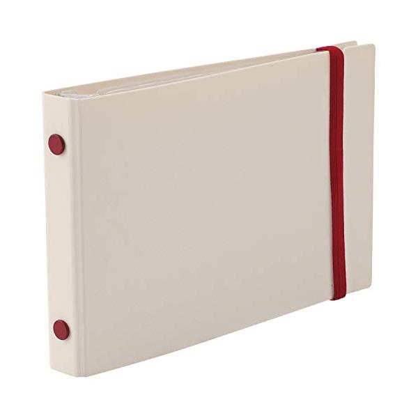 ・アイボリー ミニ FM63-14・・Color:アイボリー・マルチタスクな大人の方にぴったりのバインダーINTO-ONE+・【表紙】ポリプロピレン 【カラー】 アイボリー・【用紙サイズ】縦86×横128mm 【本体サイズ】縦97×横152...