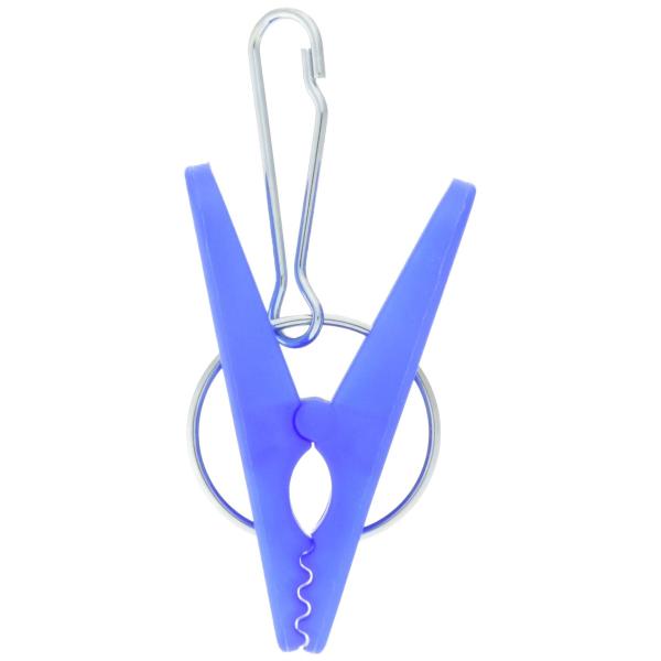 ブルー/幅16X奥行3.5X高さ15cm/10-18・パッケージ個数:1・サイズ:幅16X奥行3.5X高さ15cm・素材・材質:本体/ポリプロピレン 鎖/鋼線 バネ/硬鋼線・生産国:中国