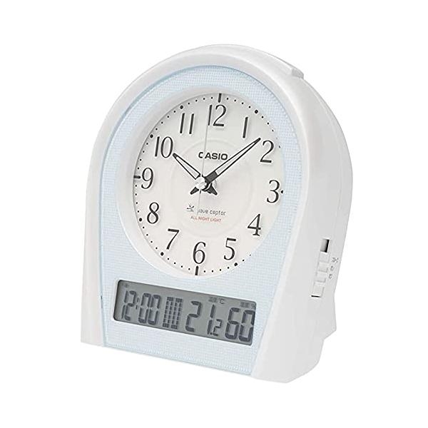 ・シルバー  TTM-160NJ-8JF・機能:電波受信機能(自動受信/手動受信)、温度計測表示、湿度計測表示、カレンダ-表示、電子音アラ-ム、スヌ-ズ機能、LEDライト(残照・常時点灯機能付き)、秒針停止機能(アラ-ム設定時)・推奨電池:...