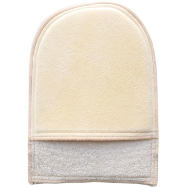 鏡面磨き シューケア 仕上げ用ブラック/ベージュ/約14.5×約19cm/74010000・パッケージ個数:1・ハイシャイン、鏡面磨きの仕上げに最適・国産本セーム革使用(裏面ベージュ部分)・商品サイズ (幅×高さcm) :13×18.5・原...