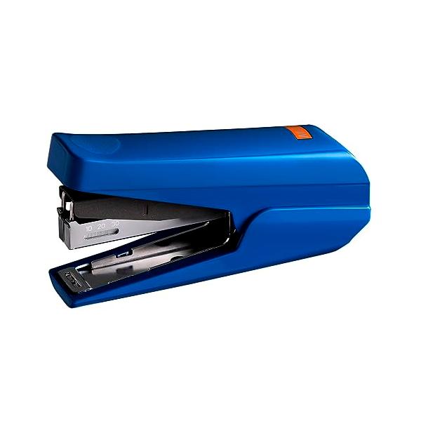 モダンブルー/-/HD91745・Color:ブルーStyle:モダン・パッケージ個数:1・軽とじ機構搭載による、手にやさしい使い心地・いつもの3倍（150本）装てん可能、作業時間短縮・効率化ができます・従来軽とじホッチキス比約3倍の耐久性...