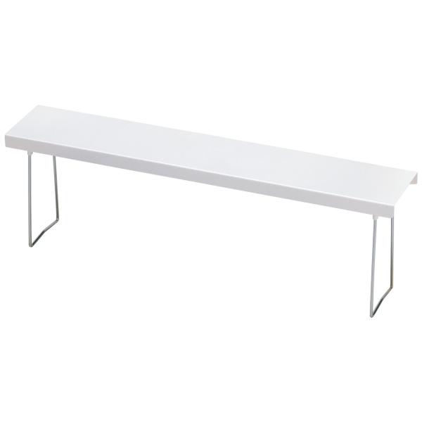 (6)【据え置きコンロ用】コンロ奥スキマラック(1)ホワイト/幅58cm/奥行11cm/高さ18cm/BC-KSG・Color:(1)ホワイトStyle:(6)【据え置きコンロ用】コンロ奥スキマラック・パッケージ個数:1・サイズ/幅58×奥...