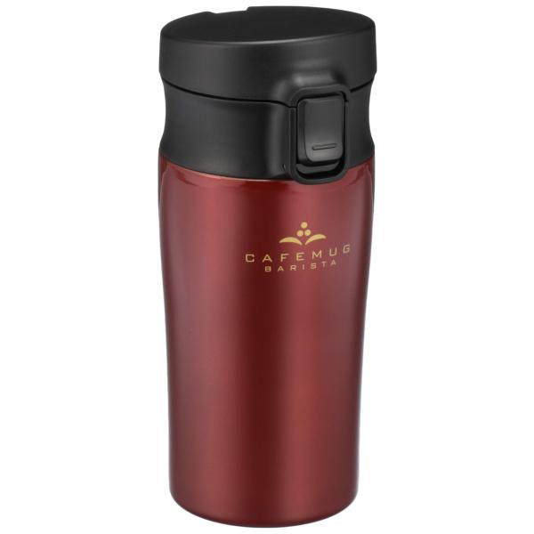 タンブラー400mlコーヒーチェリー/400 ml/HB-4536・パッケージ個数:1・製品サイズ:(約)幅7.5×奥行9×高さ18cm・品名:ステンレス製携帯用まほうびん・実容量:0.4L・保冷効力:53度以下(6時間)・保冷効力11度以...