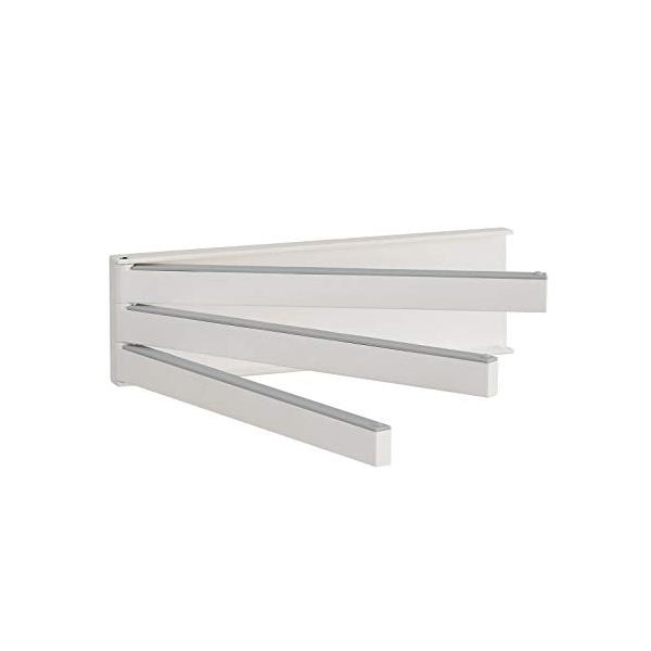 ふきん掛け・a.ホワイト 幅25cm/奥行1.65cm/高さ7.6cm FK-FW・製品サイズ / 幅25×奥行1.65×高さ7.6cm・耐荷重 / 300g(1本あたり100g)・材質 / 本体：ABS樹脂、すべり止め：EVA樹脂、磁石：...