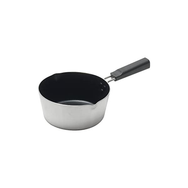 18cm・シルバー  HB-6578・・Style:18cm・製品サイズ:(約)全長32×幅19.5×高さ11cm、鍋の深さ:(約)8cm・製品重量:(約)0.49kg・表面加工:内面/ふっ素樹脂塗膜加工、素材・材質:本体/アルミニウム合金...