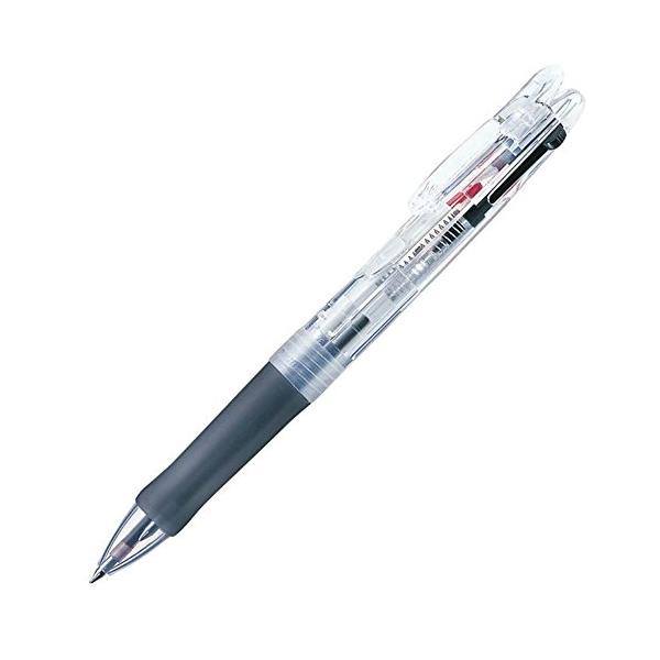 2色ボールペン・透明  B-B2A3-C・・Style:2色ボールペン・2色油性ボールペン：黒・赤・単品重量：11.7g・入数：10本入・油性染料・ボールペン替芯：SK-0.7芯