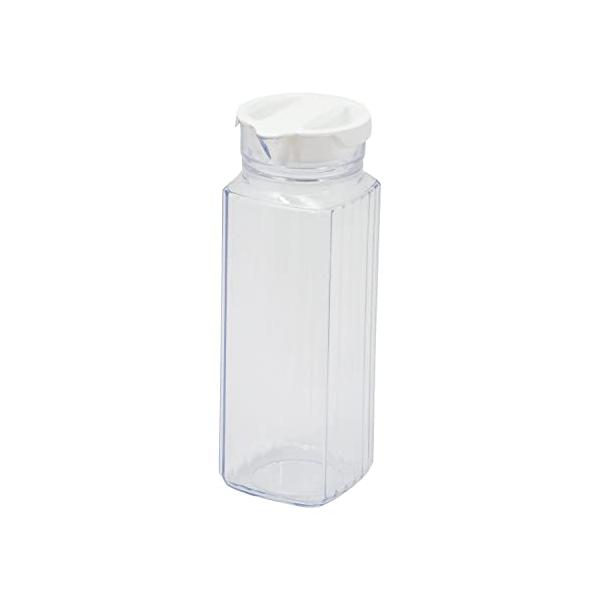 クリア・クリア 1.2L HB-6715・・Style:クリア・製品サイズ:(約)幅9.5×奥行8.5×高さ25cm・製品重量:(約)0.25kg・原料樹脂:本体/AS樹脂(耐熱温度100度・耐冷温度-20度)、ふた/ポリプロピレン(耐熱温...