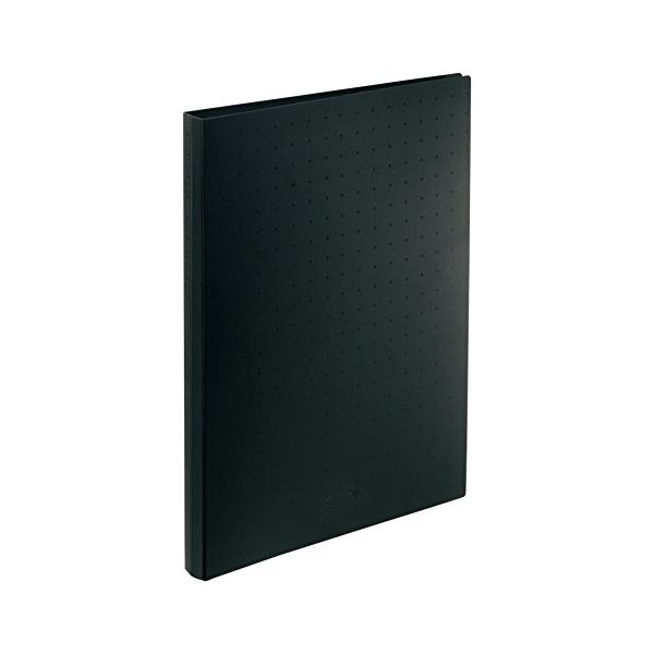 300カードブラック/-/A5042-24・Color:300名(黒)Style:A4・パッケージ個数:1・【収容数】300名 【色】黒・【綴具】スリムな綴具で360°回転・【サイズ】A4S型／30穴・【タイプ】ポケット交換タイプ・【替ポケ...