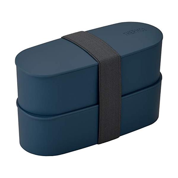 ・ネイビー 600ml DJT-600W NVY・・Size:600mlColor:ネイビー・サイズ(約):16×6.5×9.5cm、本体重量(約):300g・素材・材質:上フタ・下フタ/ポリプロピレン、本体/飽和ポリエステル樹脂、仕切り/...