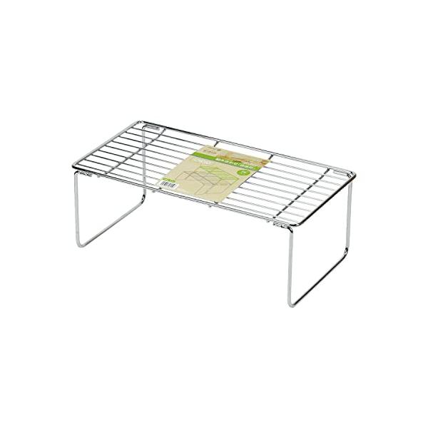 鉄シルバー/15cm/HB-6059・Size:15cmPatternName:40×20cm・パッケージ個数:1・製品サイズ:(約)幅40.5×奥行20.5×高さ15cm・製品重量:(約)0.75kg・素材・材質:本体/鉄(クロムめっき)...