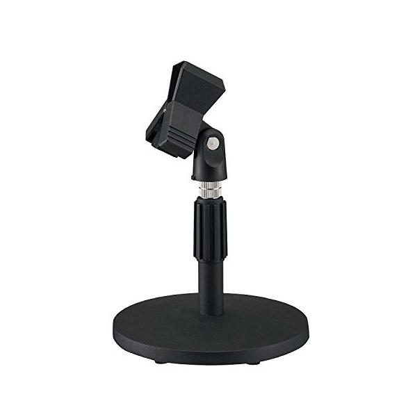 モダンブラック/-/ST-65A・パッケージ個数:1・ねじ部:U5/16(変換ねじ) NS5/8(内パイプねじ)・取付可能マイク径:φ18~φ35mm、 最大取付マイク質量:500g・質量:1kg(本体のみ)・付属品:クリップ式マイクホルダー 1