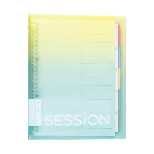 ・グラデーション レモンソーダ B5 F310A-97A・・Color:グラデーション レモンソーダSize:B5・2倍のインデックスで、勉強効率UPえんぴつで書けるインデックス付き・【カラー】レモンソーダ（グラデーション） 【サイズ】B5...