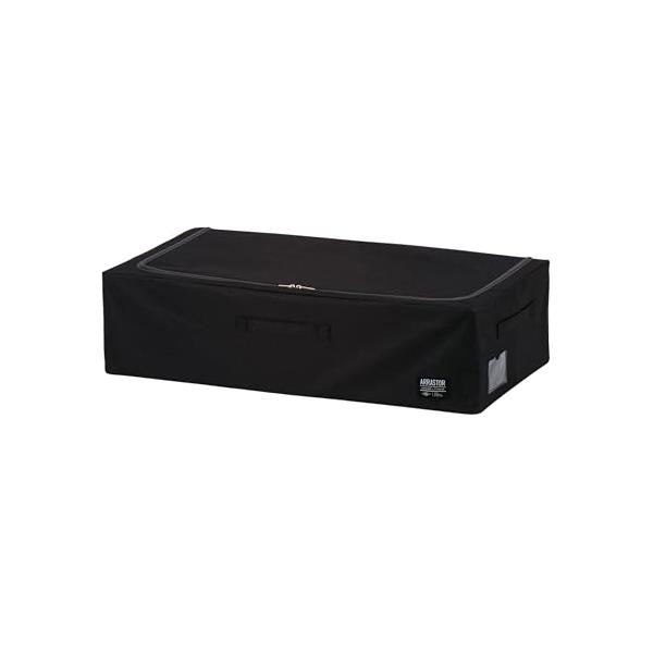 浅型ワイドブラック/75×40×20cm/E3-TS75BK・Color:ブラックStyle:浅型ワイド・パッケージ個数:1・【サイズ】約75×40×20cm・【耐荷重】10kg・【材質】表地：ポリエステル/裏地：ポリエチレン/パイピング：...