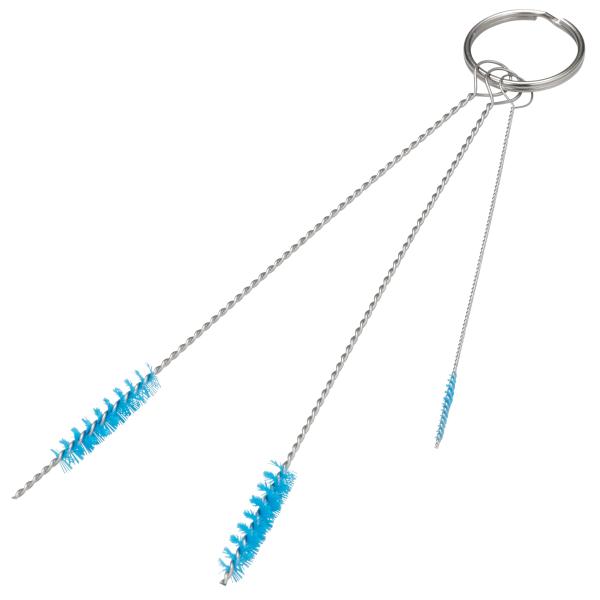 ブルー/2.5.6mm/53623・Color:ブルー・パッケージ個数:1・サイズ:2×18/105(br)6×27/150(br)6×30/150・サイズ:φ2 6 6mmの3本セット・特徴:チューブ等の洗浄に適した極細クリーナー・用途:...