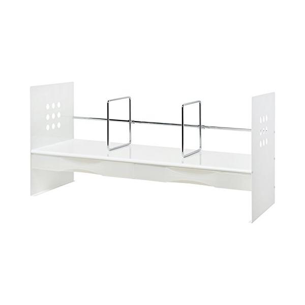 H型2ケース付・ホワイト 間口65cm(引き出し付) BS-650HC / 99-265・・Size:間口65cm(引き出し付)Color:ホワイト・高級感ある、丈夫なスチール製。キーボードやノートPC用棚下スペース付・規格:H型ケース付 ...