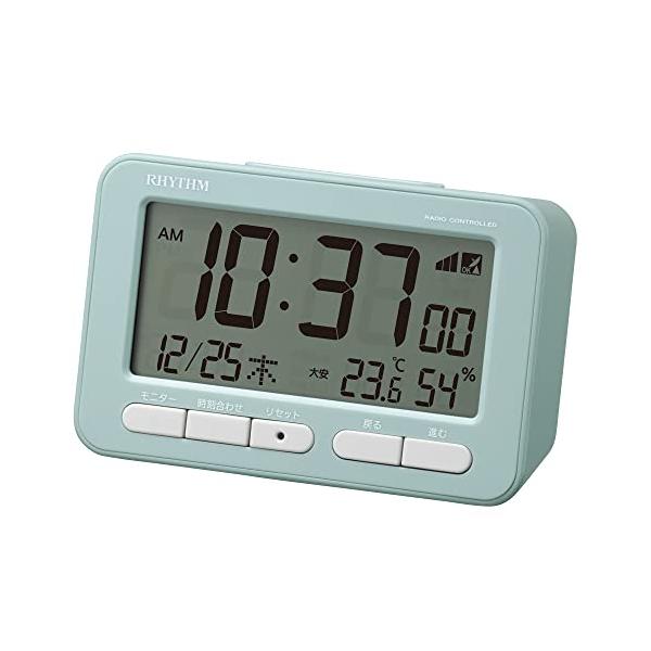 カジュアル・ブルー 7.8×12×5.4cm 8RZ234SR04・・Color:ブルーSize:7.8×12×5.4cm・サイズ：7.8x12x5.4cm　質量：210ｇ・使用電源：単3形x2本（電池別売）　ムーブメント：電波時計　電子音...