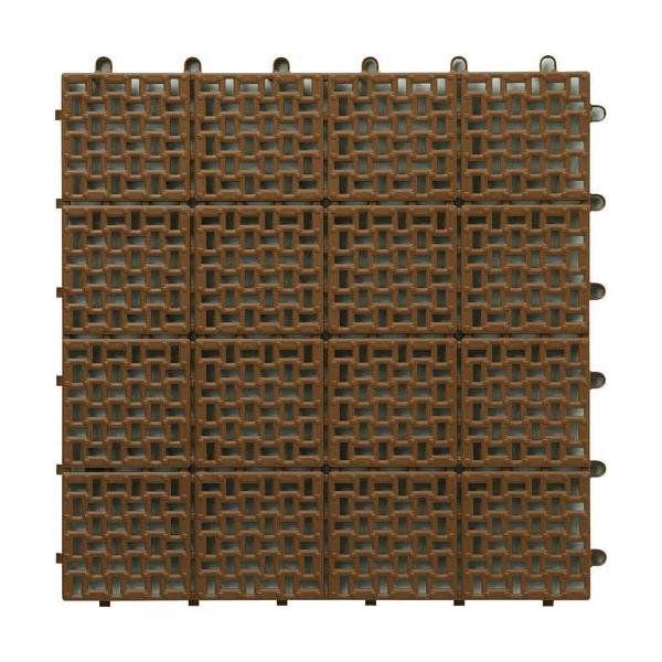 ブラウン/300×300×18mm/132461・パッケージ個数:1・入数:1枚・色:ブラウン・サイズ:300×300×18mm・材質/仕上:ポリエチレン