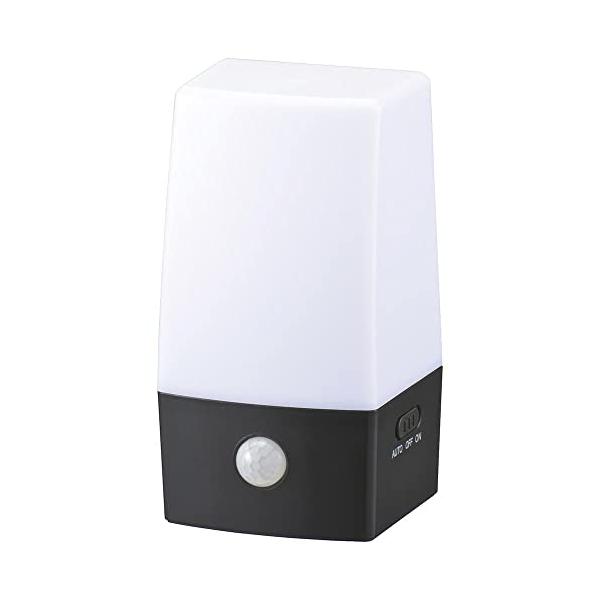 置き型ブラック/単3形電池使用/LS-B200JS-3・Color:ブラックSize:単3形電池使用Style:置き型・パッケージ個数:1・【 特 長 】 明暗センサー+人感センサー付き 周囲が暗くなると人を検知して点灯、離れてしばらくする...